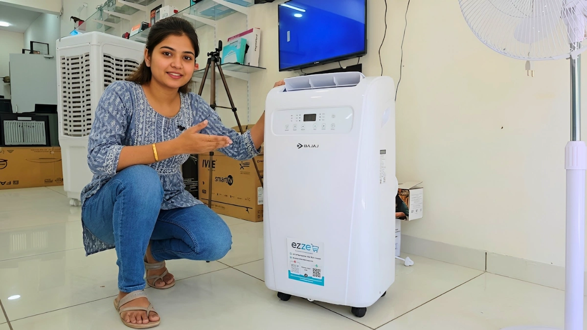 Bajaj Portable AC 2026: Energy Saving Mini AC, ₹999, 5-Year Warranty ...